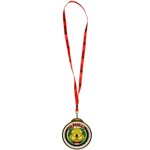 Orpheus Plastic Flat Medallion on Lanyard (6 Pieces) – Mardi Gras Spot ...