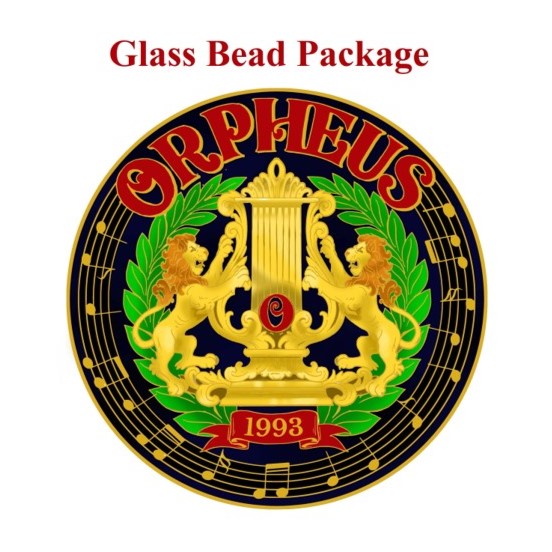 Orpheus Glass Bead Package – Mardi Gras Spot - Orpheus